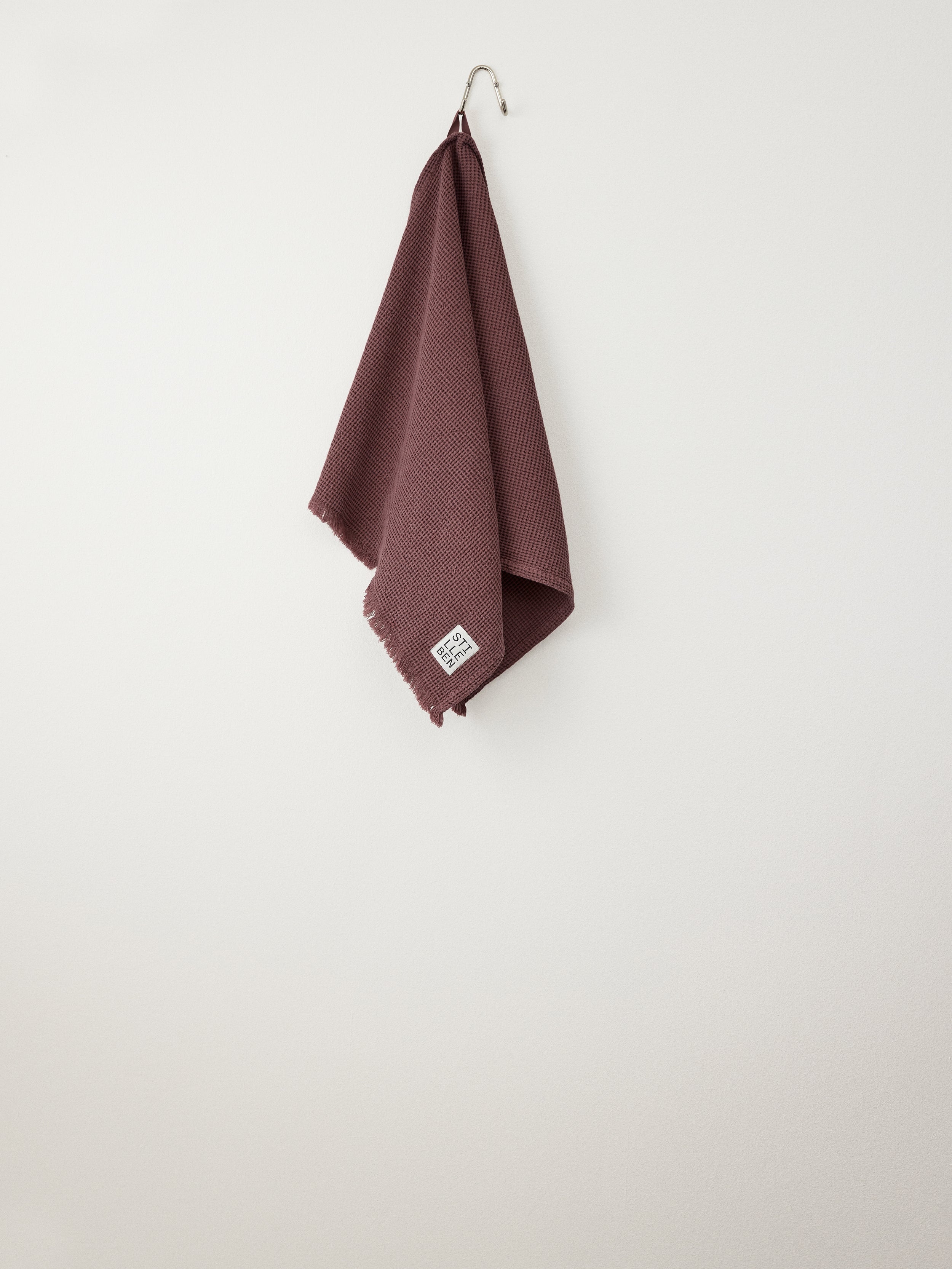 Towel Waffle - 55 x 100 cm - Rusty Brown – Stilleben